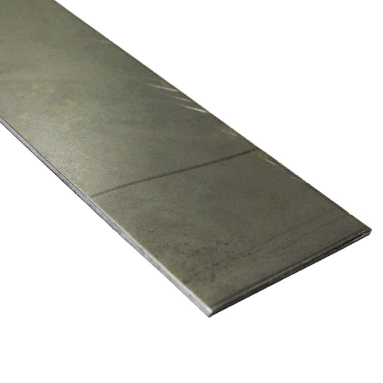 75mm Width x 3mm Thick Plain Mild Steel Metal Bar Flat Section ...
