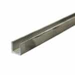 Aluminum U Channel Sections | 1/2" x 1/2" x 1/16" (1.6mm) Wall ...
