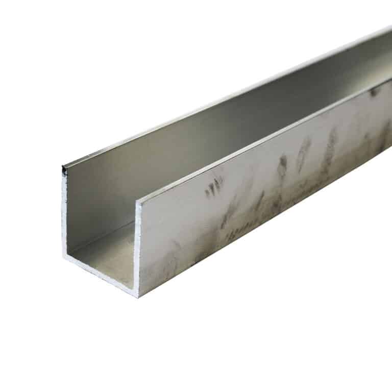 Aluminium 2 x 1/8 U Channel Sections | 2" x 1/8" (3.2mm) Wall ...
