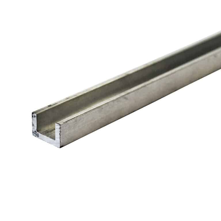 Aluminium 1.1/2 x 3/4 x 1/8 U Channel Sections | 1.1/2" x 3/4" x 1/8 ...